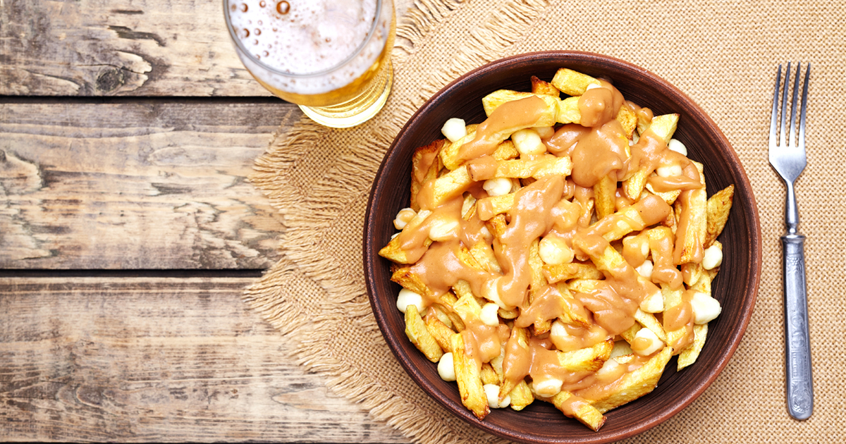 Poutine - One of Canada's traditional dishes